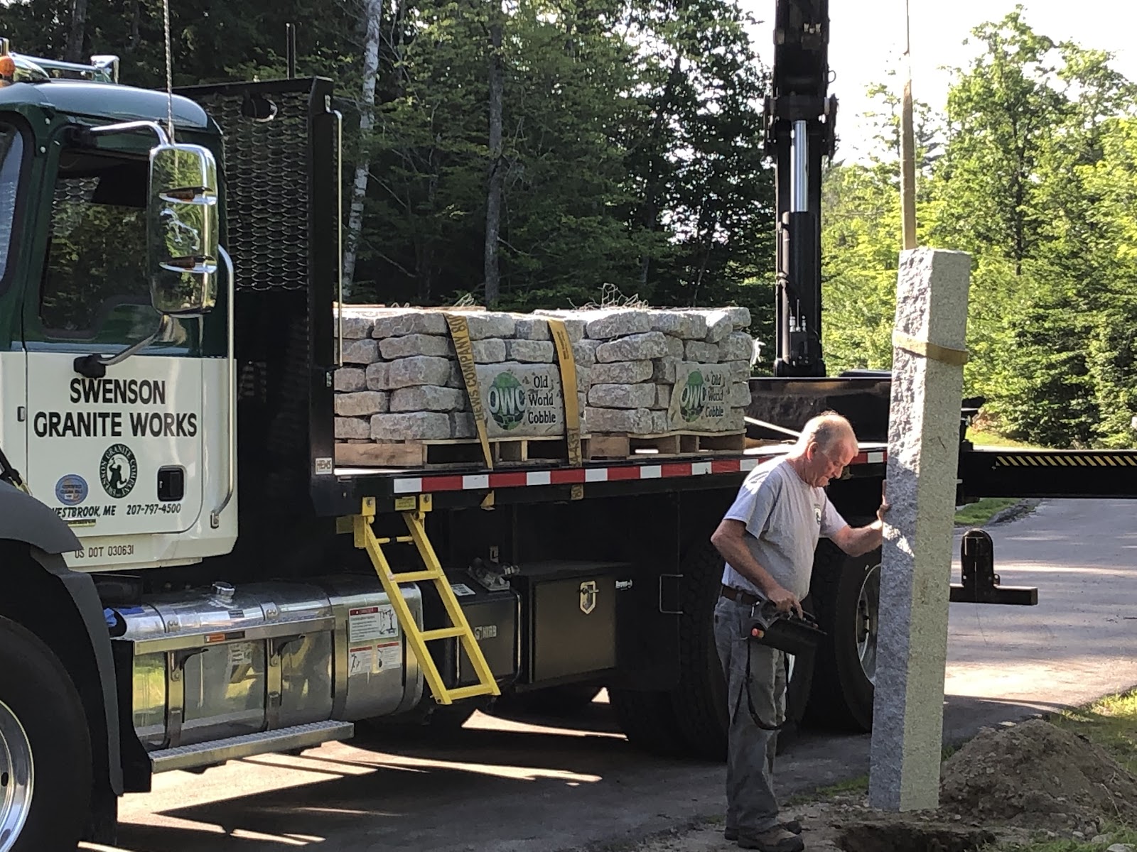 On the Road with the Truck Drivers of Swenson Granite Works: Part One ...