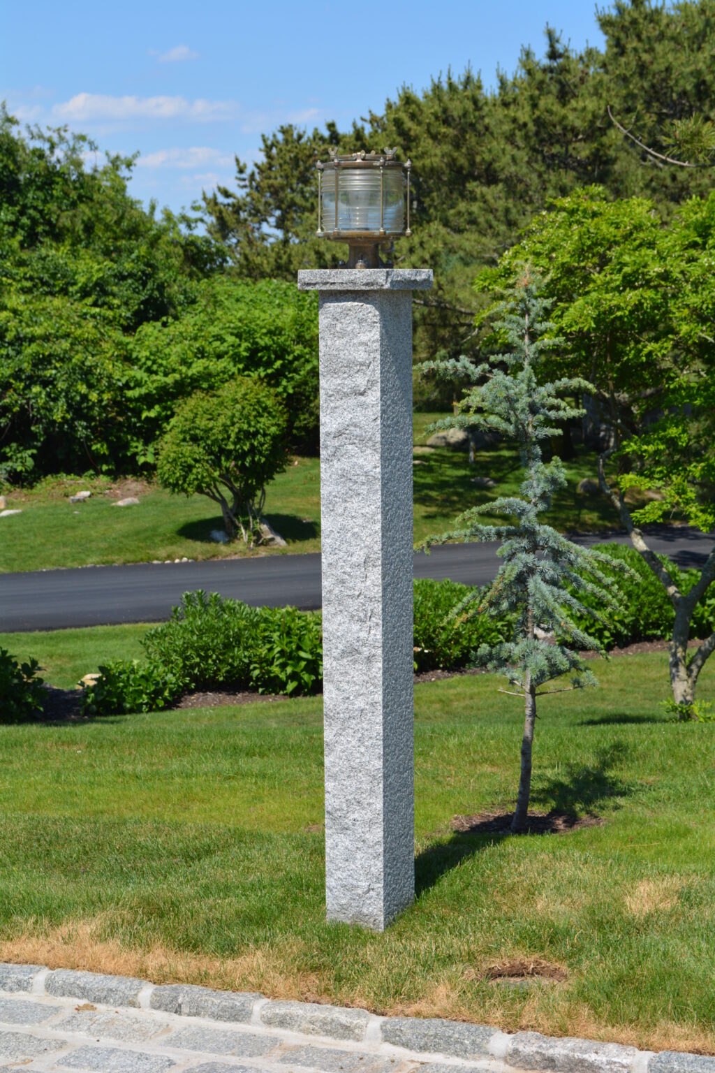 Granite Lamp Posts - Swenson Granite Works
