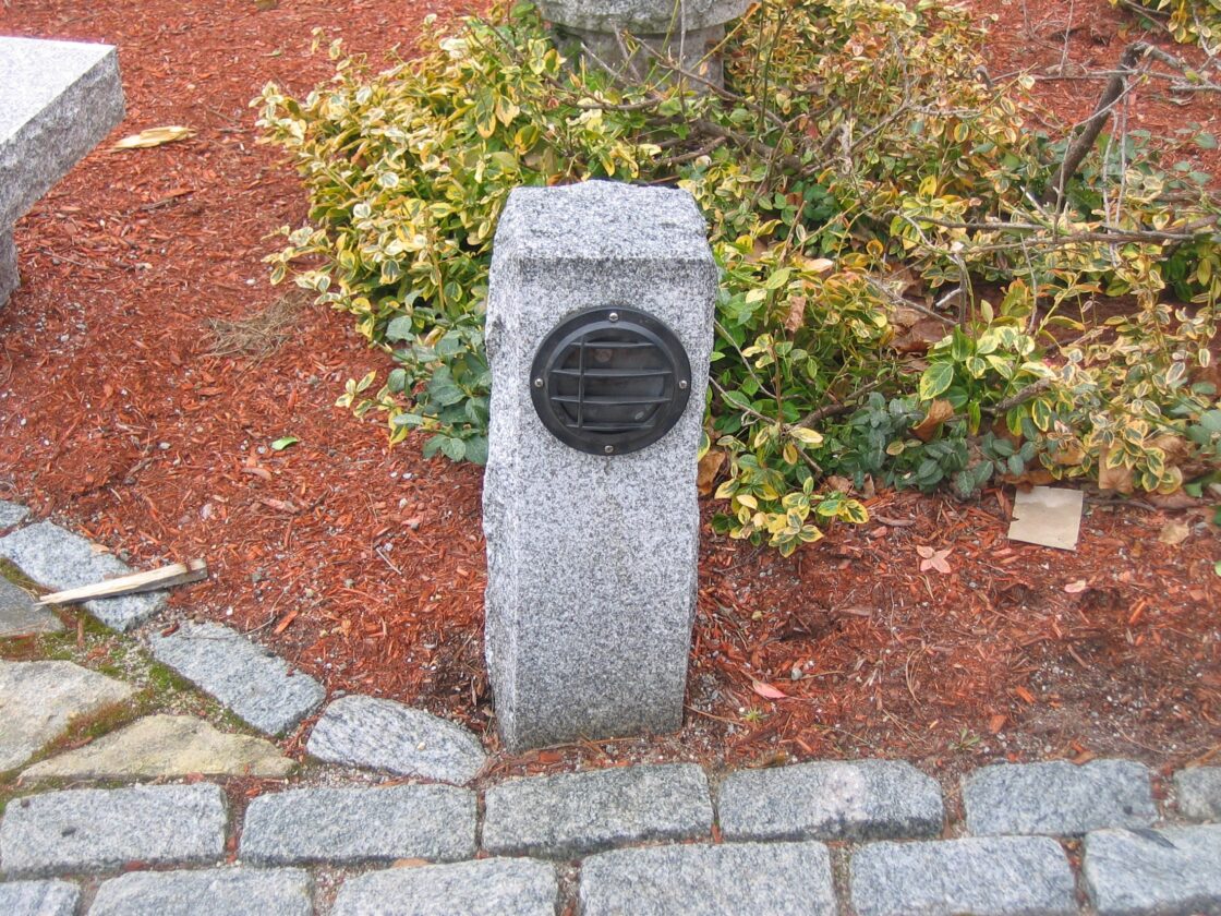 9 Ways to Light Up Your Landscape with Granite Lamp Posts | Swenson ...