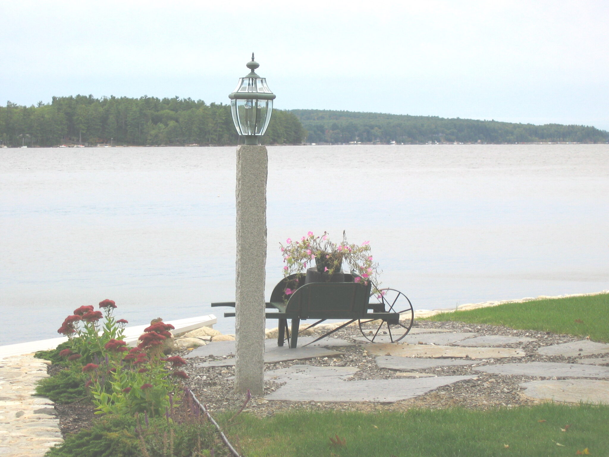 9 Ways to Light Up Your Landscape with Granite Lamp Posts | Swenson ...