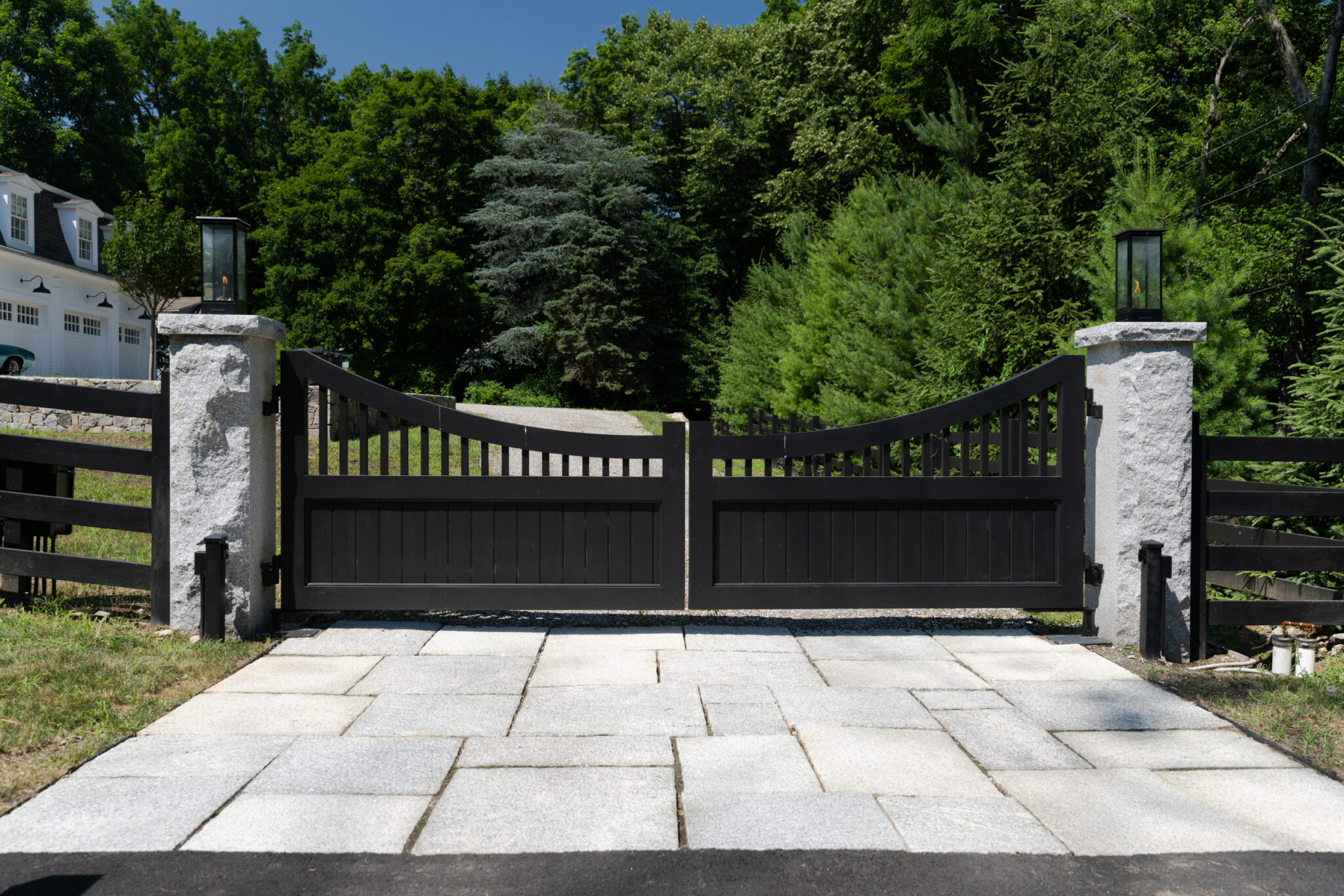 New England Curb Appeal Doesn’t Stop at The Door - Introducing Fencing ...