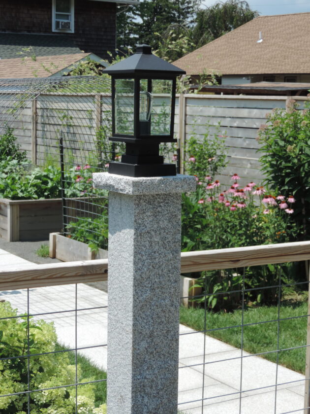 Granite Lamp Posts - Swenson Granite Works